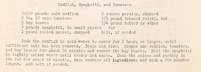 Vintage School Lunch Recipes and Menus (1916-1960) – A Dollop of History