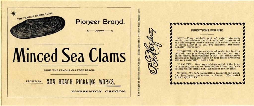Clam Bouillon Demi Tasse, 1905 – A Dollop of History